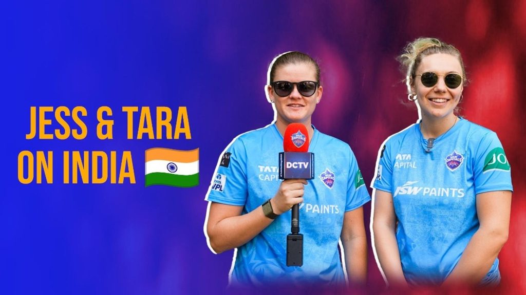 Jess and Tara on India | Delhi Capitals